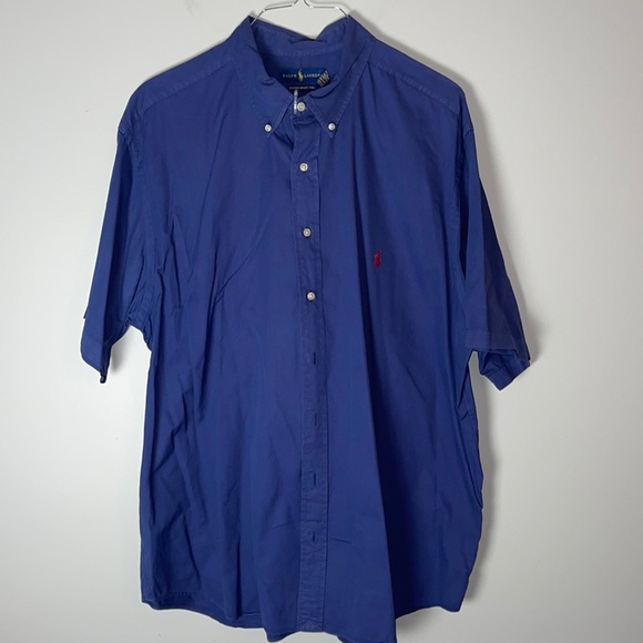 Ralph Lauren Blue Label | Shirts | Ralph Lauren Blue 2xb Short Sleeve Shirt | Poshmark